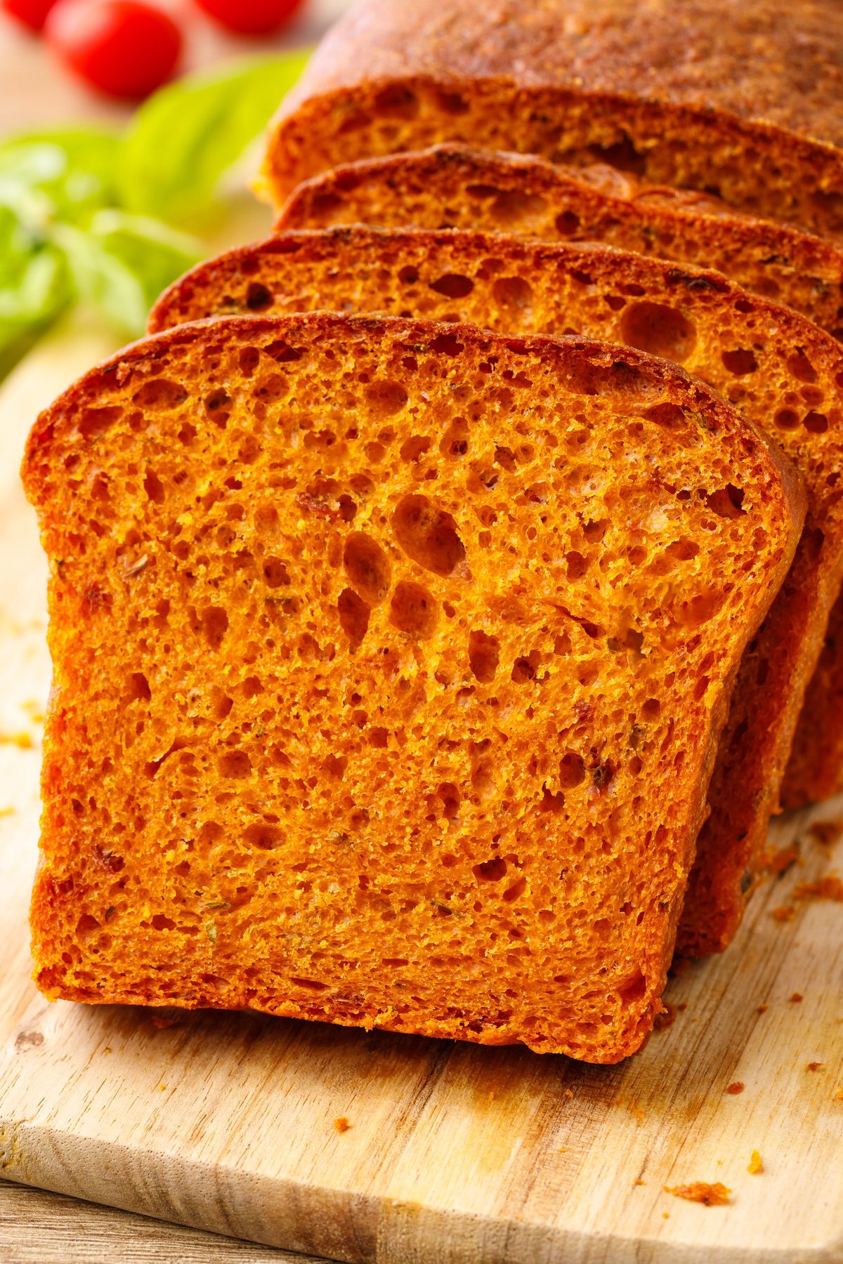 Tomato Basil Bread - Nurtured Homes