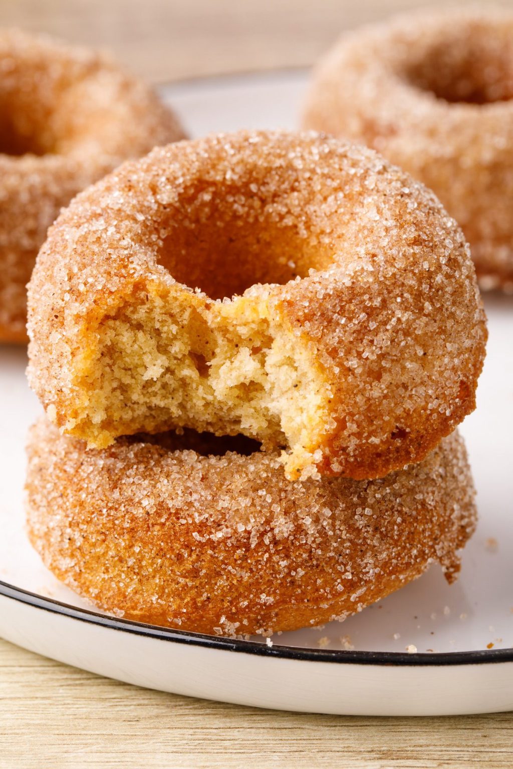 Baked Applesauce Donuts Recipe - Nurtured Homes