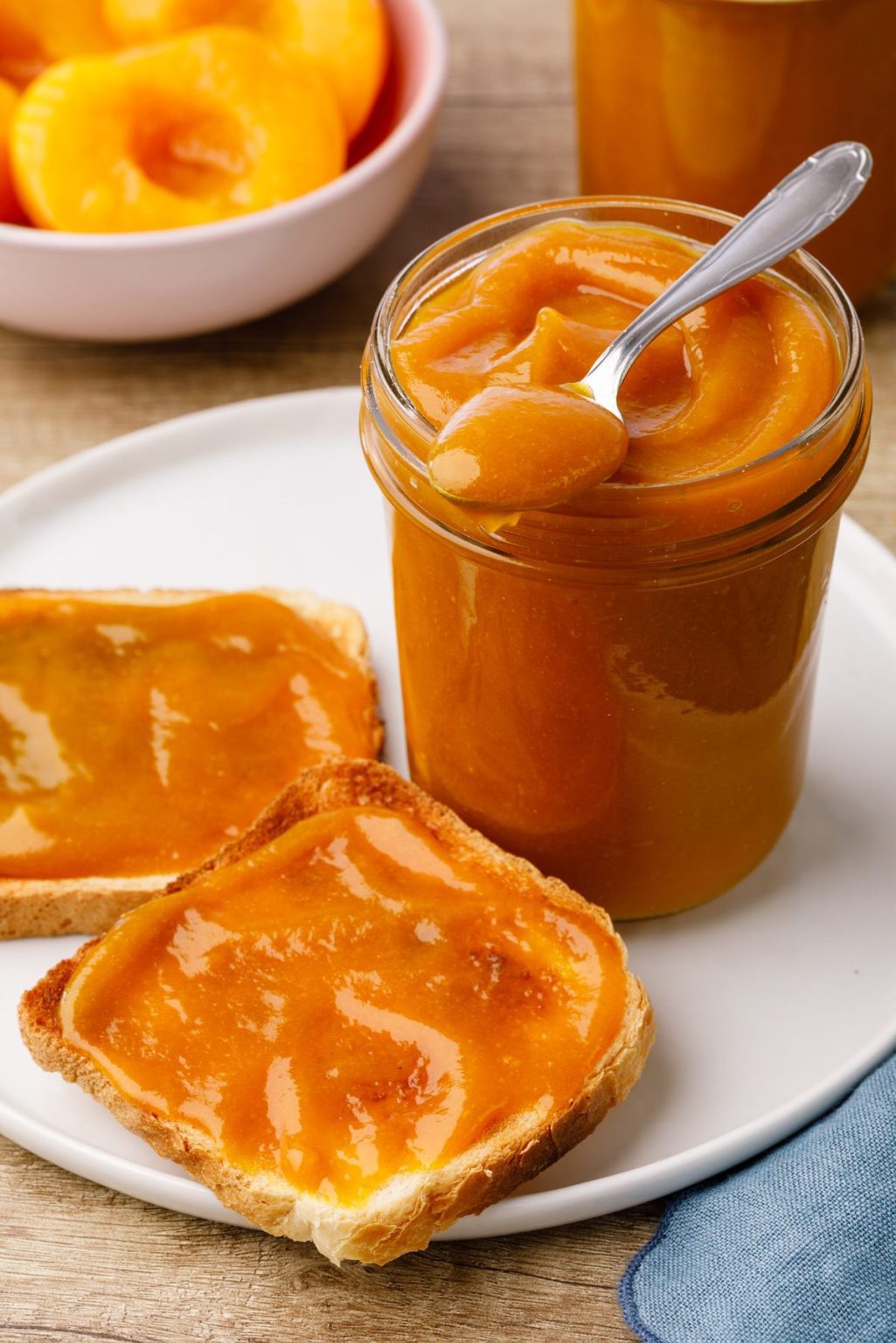 Slow Cooker Peach Butter - Nurtured Homes